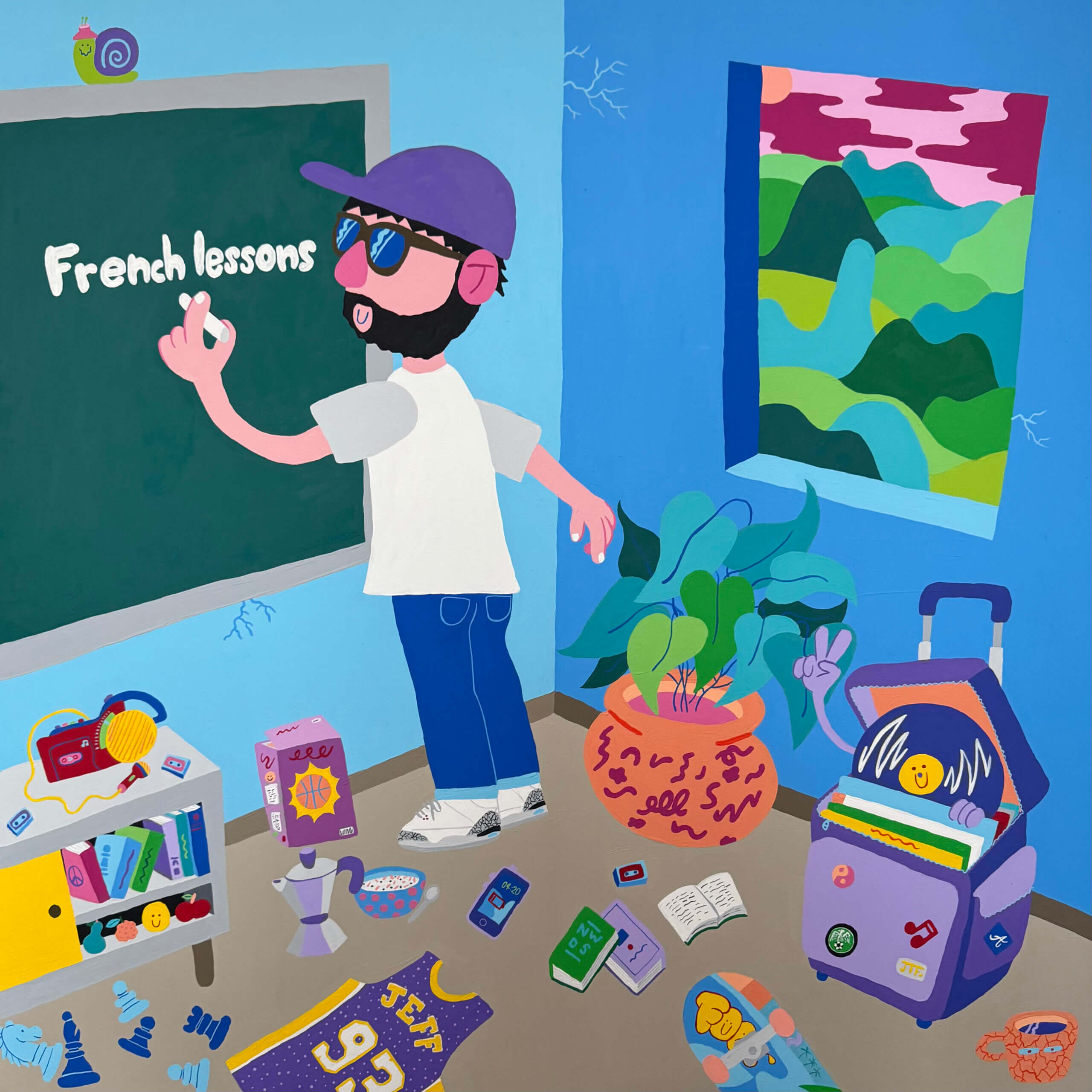 Jeff The Fool - French Lessons - Nowadays Records